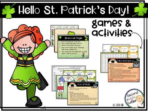 St. Patrick's Day Ireland Activities Reading, Writing, Math | TPT