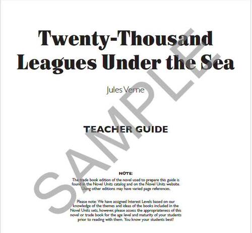 20,000 Leagues Under the Sea Novel Units® Teacher Guide Novel Study