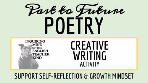 Past to Future Poem Template for High School Creative Writing (Printable)