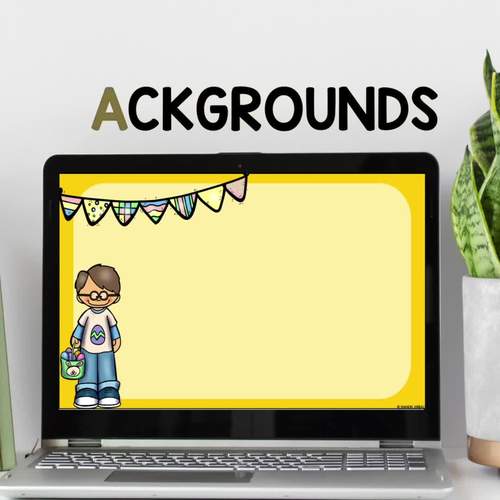 Google Slides Templates Daily Agenda April Backgrounds | TPT