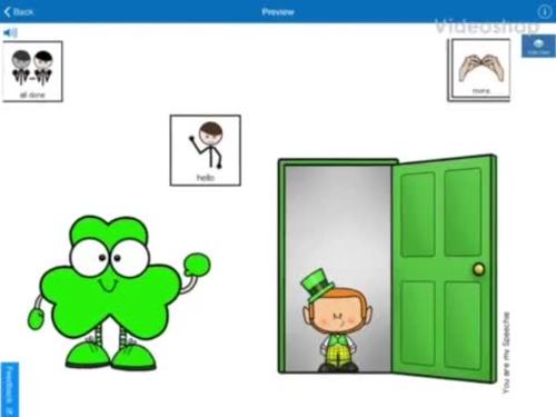 St. Patrick's Day Core Words Boom Cards™ by Inspire Connections | TPT