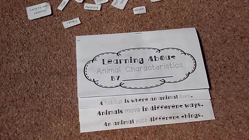 Animal Characteristics: Interactive Science Flip Book by Quarky Designs