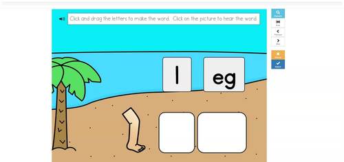 Onset and Rime CVC Words with Short Vowel e Sound Boom™ Cards | TPT