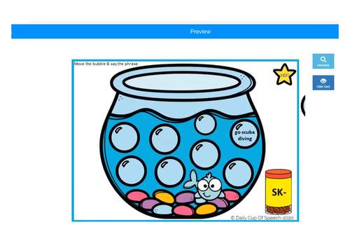 S-Blends Speech Therapy | Summer Articulation | S Sound | Z Sound ...