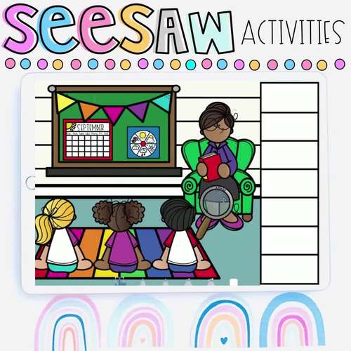 Seesaw Secret Sight Words (Fall) Digital Learning #distancelearning