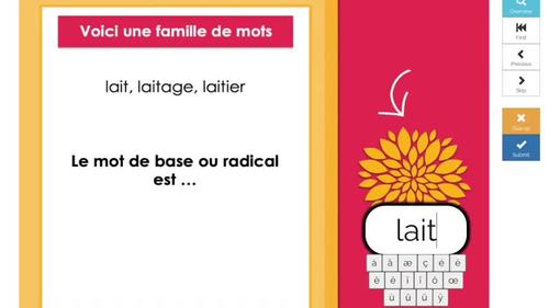 French Prefixes Suffixes Roots BOOM CARDS | Famille mots Préfixe ...