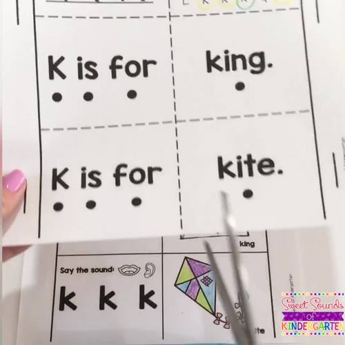 Alphabet Foldables {Alphabet and Beginning Sounds Printables} | TPT