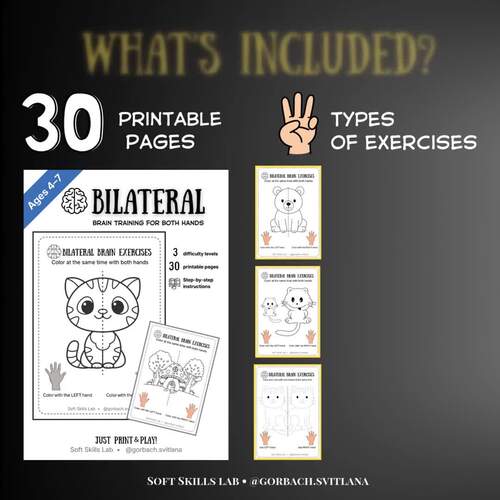 Bilateral Coloring Worksheets | Two-Hand Exercises for Focus & Coordination