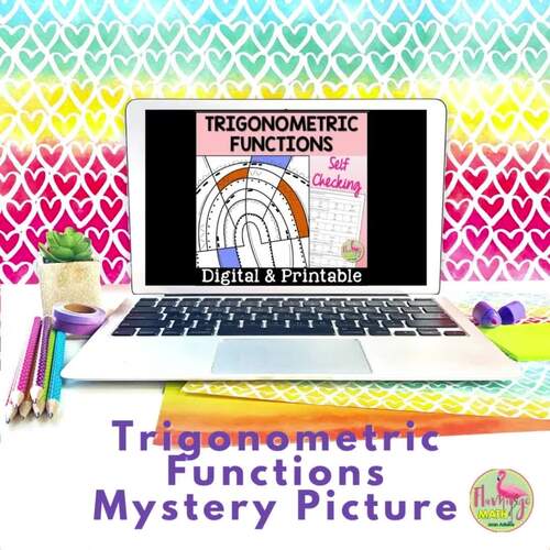 Trigonometric Functions Mystery Picture for Google Slides | TPT