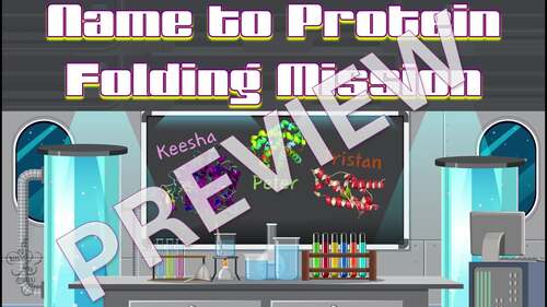 From Name to Protein | A Hands-On Protein Folding Lab Activity | TPT