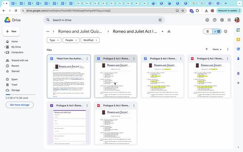 Romeo and Juliet by Shakespeare / Quiz BUNDLE / 5 Quizzes / MS or HS ELA
