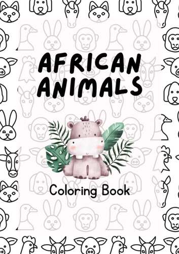 Coloring Book and tracing animals names, Coloring Book (Writing & Coloring)