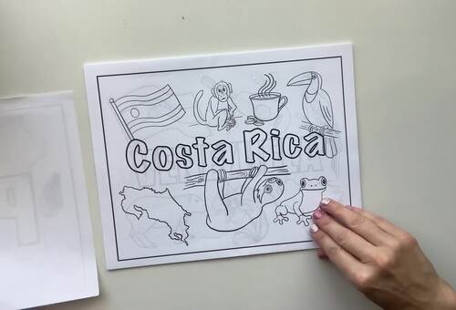 Spanish-Speaking Countries Coloring & Research Pages by SinginSeñorita