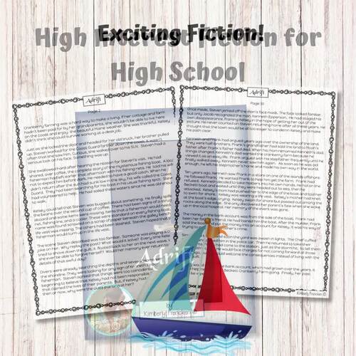 8th - 10th grade Fiction Spooky Story: Reading Comprehension Passage ...