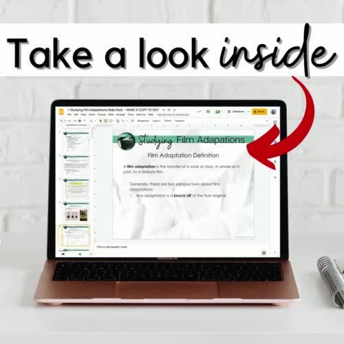 Romeo and Juliet 1968 Film Study & Analysis for Film Adaptations BUNDLE