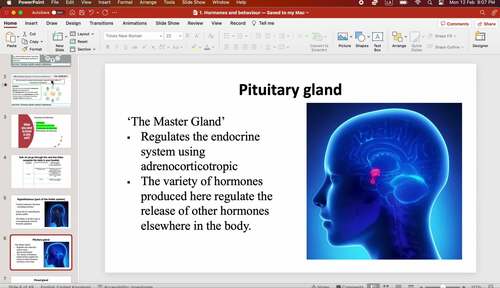 IB Psychology: Hormones and behaviour by Engaging Science for all