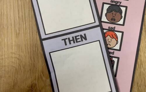 Portable Behavior Support Flip book by Spedtacular Spectrum | TPT