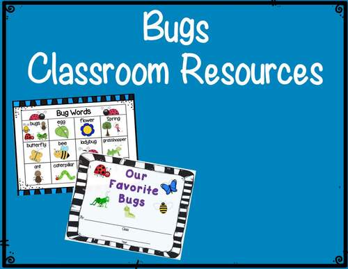 Bugs Unit: Activities & Center by The Teaching Scene by Maureen | TPT