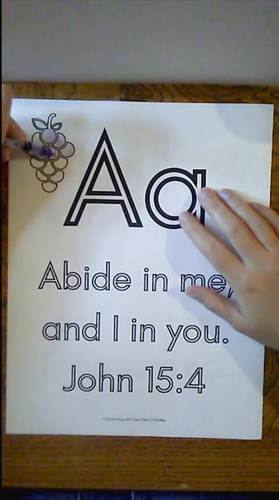 Alphabet Bible Verse Coloring Pages by More Than Just Reading | TPT