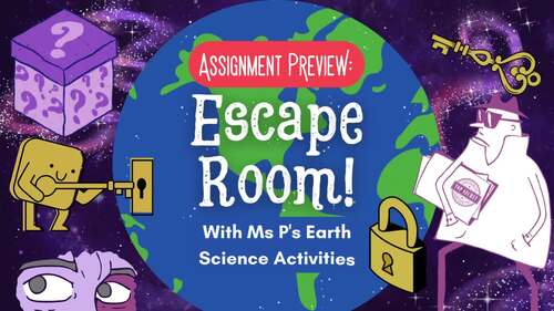 Earthquakes No-Prep Escape Room- Seismic Waves & Earthquake Scales