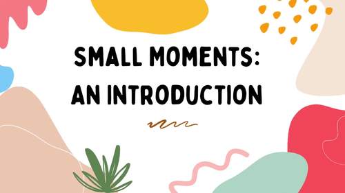 Small Moment Story Examples by Sarah's Writing Spot | TPT