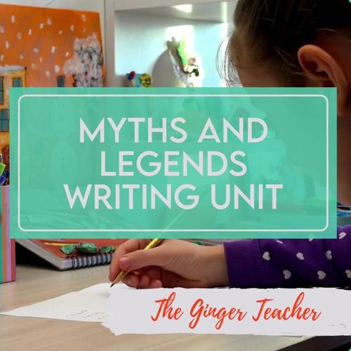 Myths and Legends by The Ginger Teacher | TPT