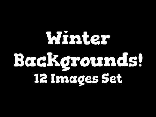 Winter Backgrounds for Activities PPT Slides Printables Coloring Pages ...