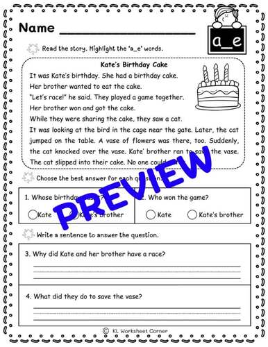 Long Vowel Team Reading Passages with Comprehension-Decodable Reading ...