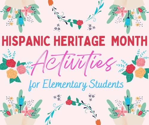 Hispanic Heritage Month Bundle by Angie's Schoolhouse | TPT