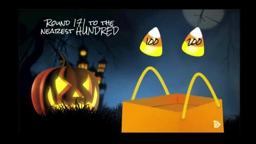 Halloween Rounding Game by That Ed Life | TPT