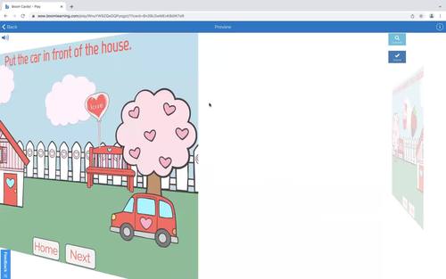 Following Directions: Valentine's Day Boom™ Cards Activity (1, 2, 3 & 4 ...