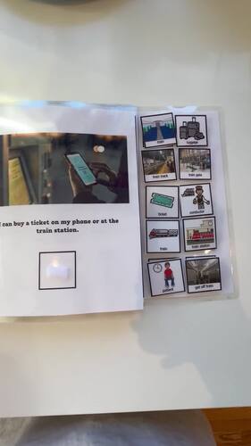 Adapted Book Bundle: Let's Learn About Riding Amtrak by Life Skills 2 Learn