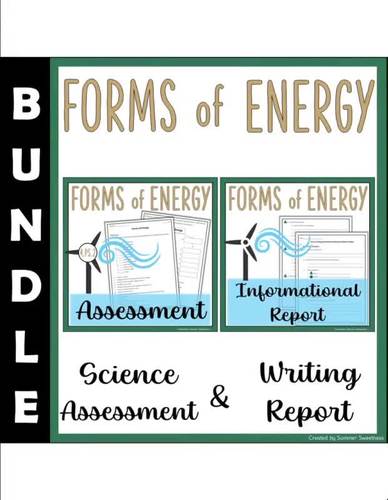 Forms of Energy BUNDLE by Summer Sweetness | TPT