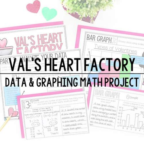 Valentine's Day Math Project | Conversation Hearts Graphing Lesson ...
