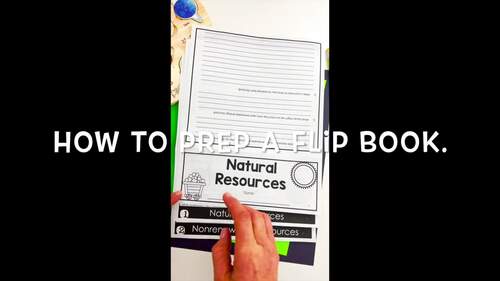 NGSS Science Flip Book | Weathering & Erosion | 4th Grade Science