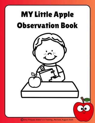 Apple Tree Life Cycle Investigation with 5 Senses & Math Integration