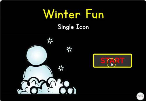 CVI Series Winter Interactive Book BOOM Cards | DISTANCE LEARNING