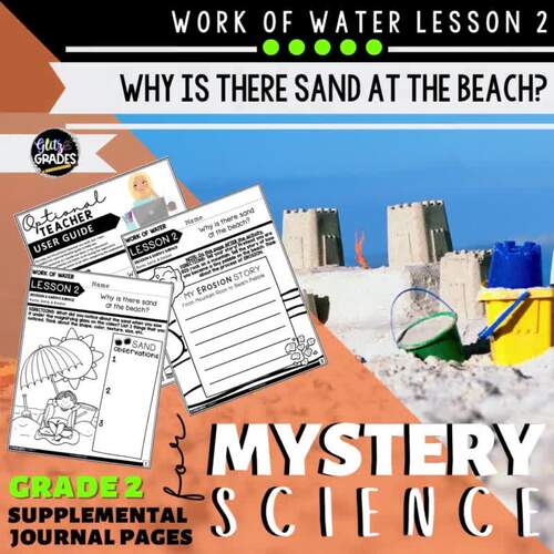 Mystery Science 2nd Grade SUPPLEMENT Work of Water Lesson 2 Rocks Sand ...