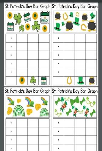 St. Patrick's Day Math Pack Pre-K / K - Add & Subtract - Counting ...