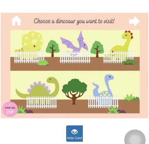 Dinosaur Day Care: Pretend Play & Concept Building (BOOM CARDS) | TPT