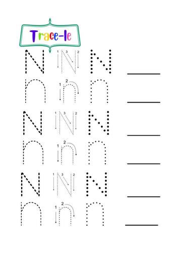 Toddlers Curriculum | French Letter "N" Activities by Brainstorm Preschool