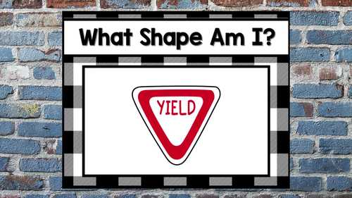 Shapes Interactive PowerPoint Activity Check It | TPT