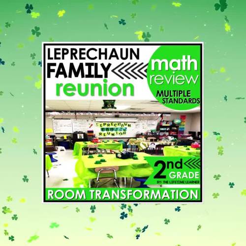 St. Patrick's Day Math Review | 2nd Grade Room Transformation | TpT