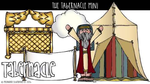 The Tabernacle clip art, Bible, Moses, Ark of the Covenant Mini | TPT