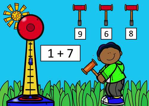 Addition Facts to 20 Printable and Digital Math Task Cards by 3rd Grade ...