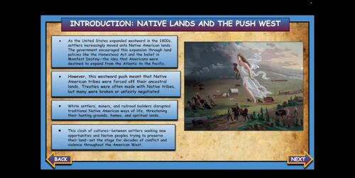 The Trail Of Tears. Battle Of Little Bighorn Powerpoint.L30. Westward ...