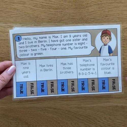 NICE TO MEET YOU - First texts in English (10 Reading Comprehensions)