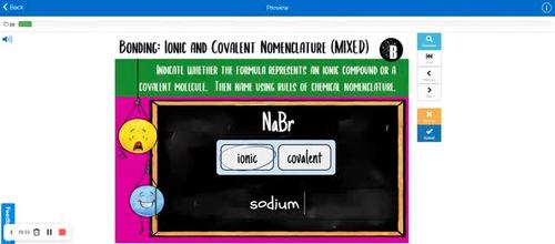 Chemistry Boom™ Cards: Ionic and Covalent Nomenclature by Bazinga Brown
