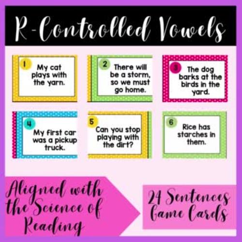 WRITE THE ROOM R-Controlled Vowels (Bossy R) | Elementary Movement Activity