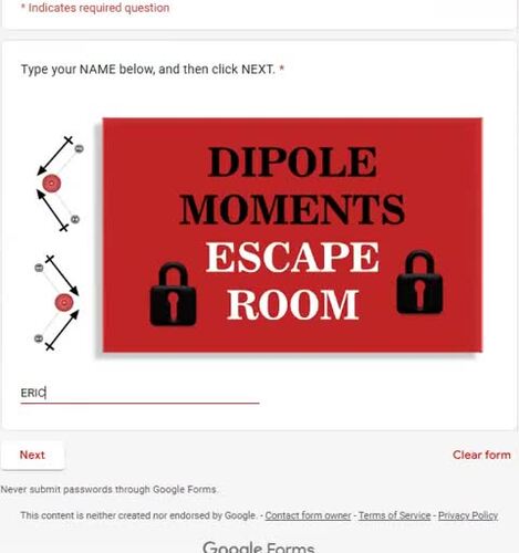 Dipole Moments Escape Room | A Chemical Bonding Activity | TPT